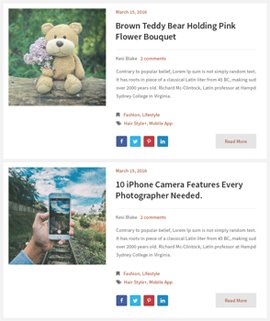 News Blog Template | Blog Designer Pro WordPress Plugin