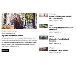 Grid Box Blog Template | Blog Designer Pro WordPress Plugin